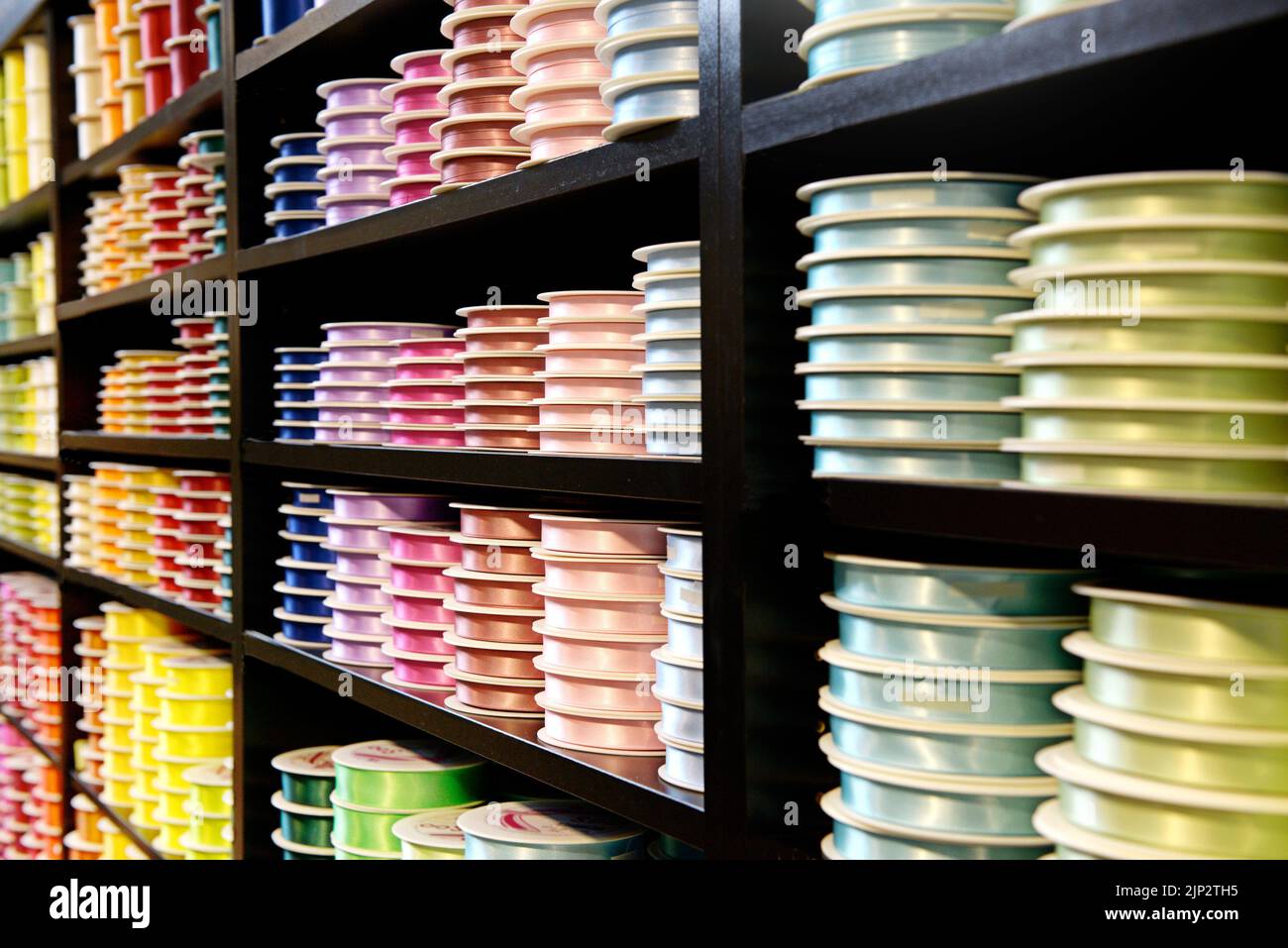 assortment, ribbon, satin band, assortments, ribbons, satin bands Stock ...