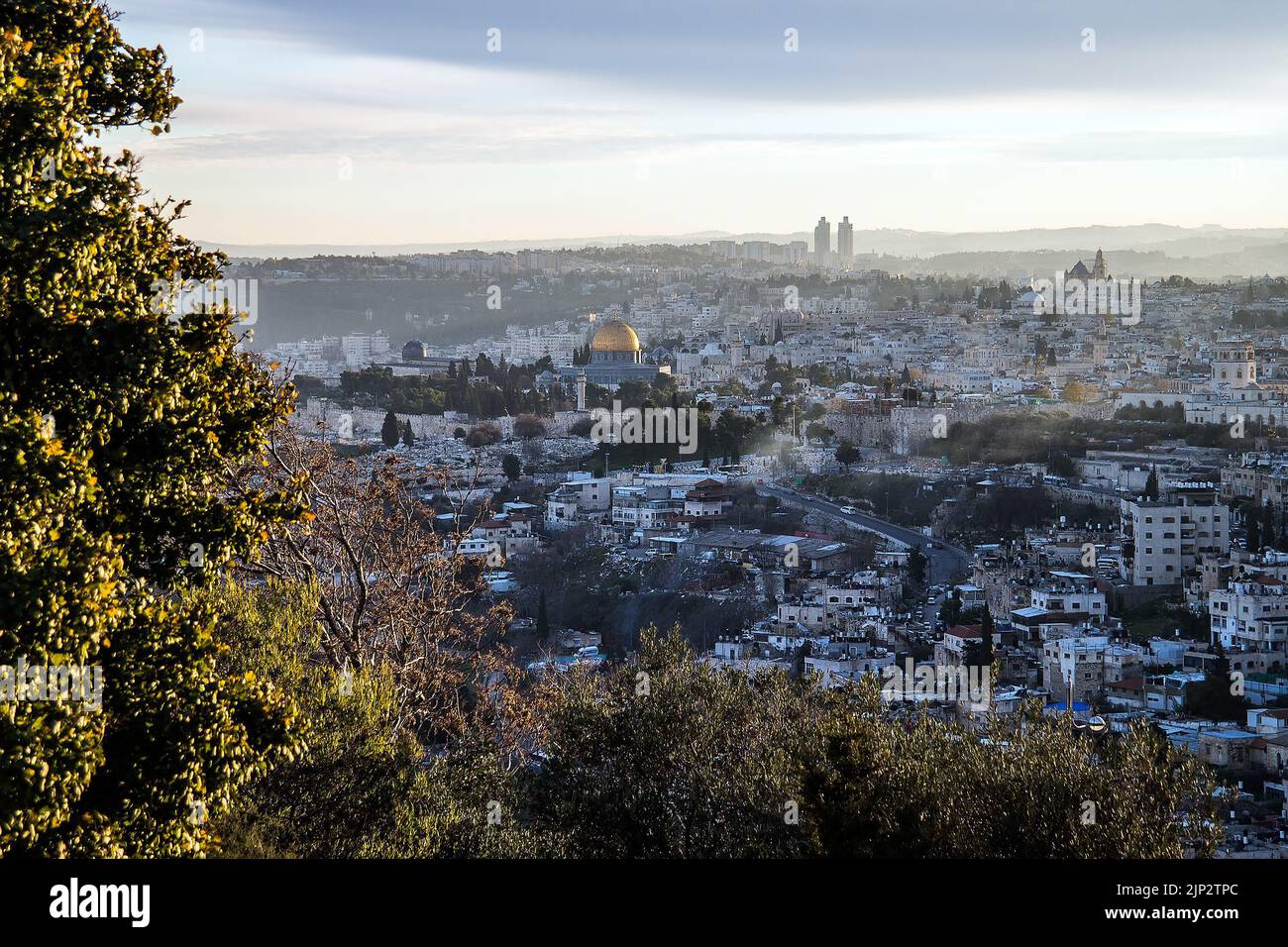 Mount scopus jerusalem tower hi-res stock photography and images - Alamy