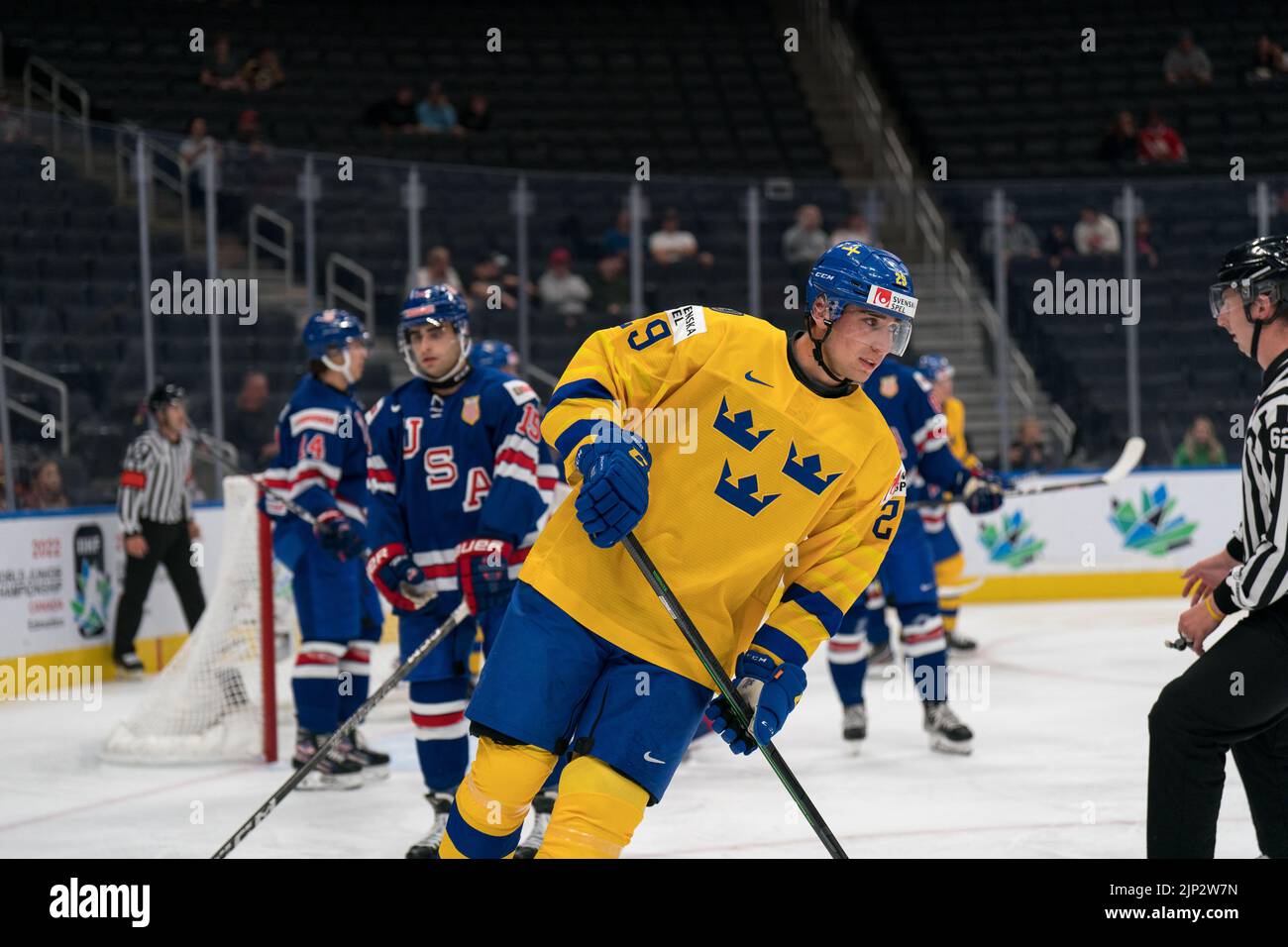 Edmonton, Alberta, Canada. 14th Aug, 2022. DANIEL TORGERSSON (29) of ...