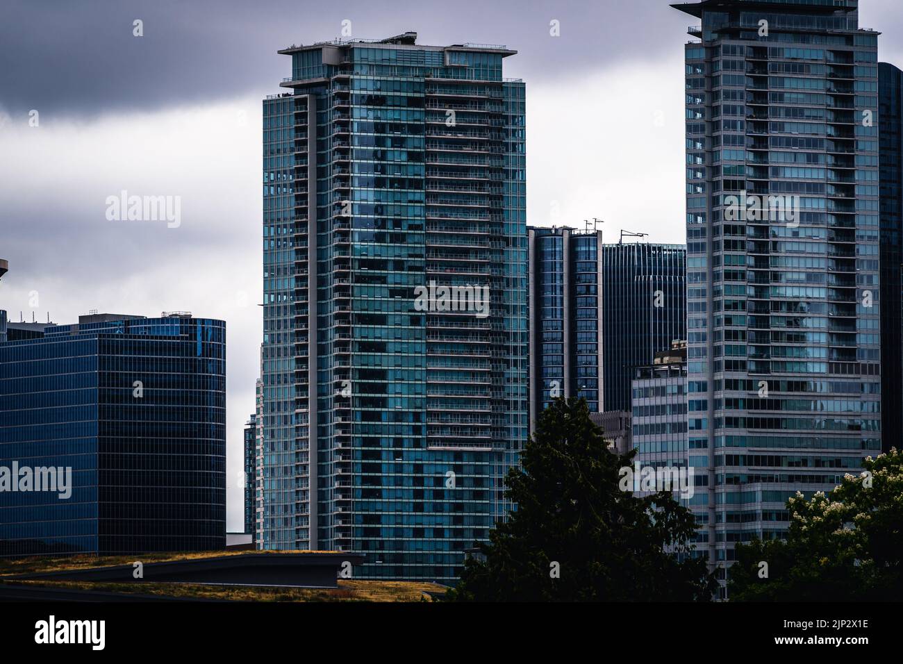 Downtown Vancouver buildings and skyscrapers Stock Photo - Alamy
