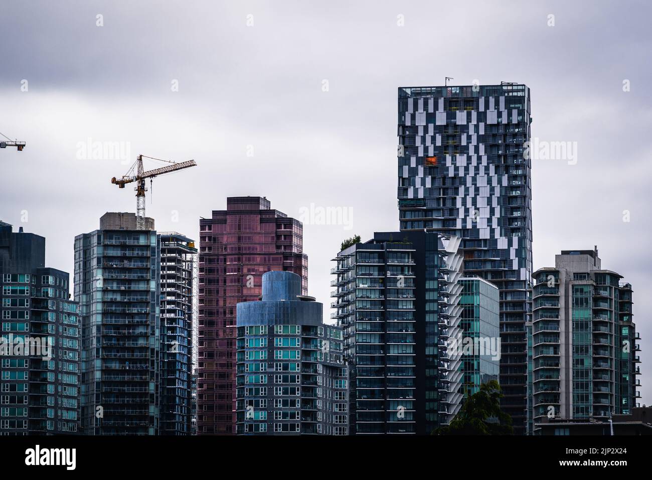 Downtown Vancouver buildings and skyscrapers Stock Photo - Alamy
