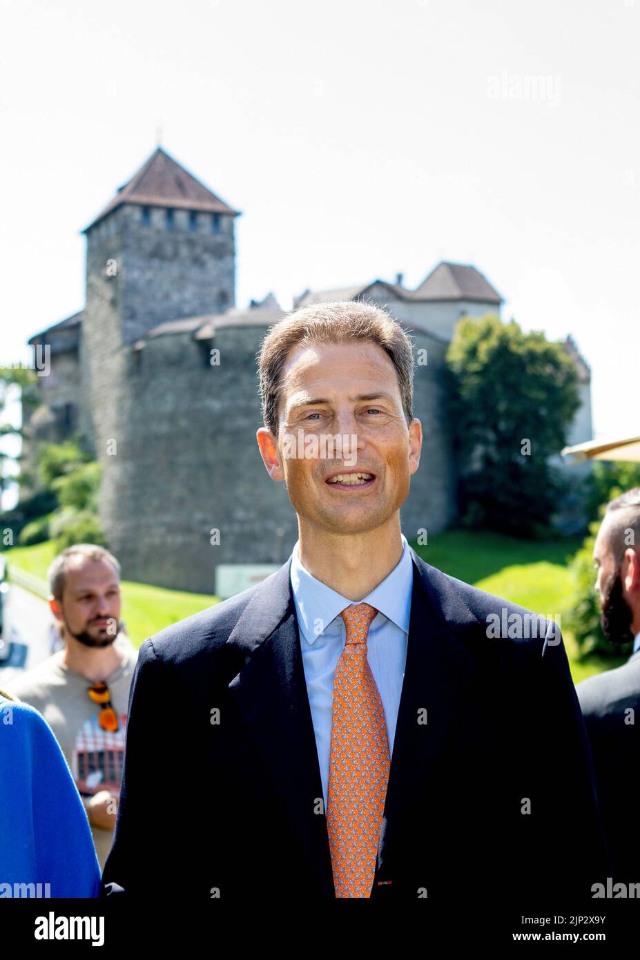 Vaduz, Liechtenstein. 15th Aug, 2022. Alois Hereditary Prince and Regent of Liechtenstein in ...