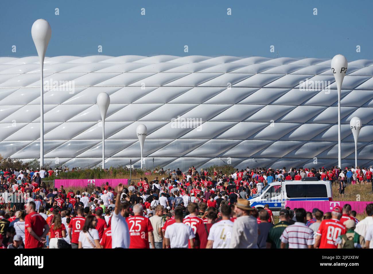 Stadium spectators rear view hi-res stock photography and images - Alamy