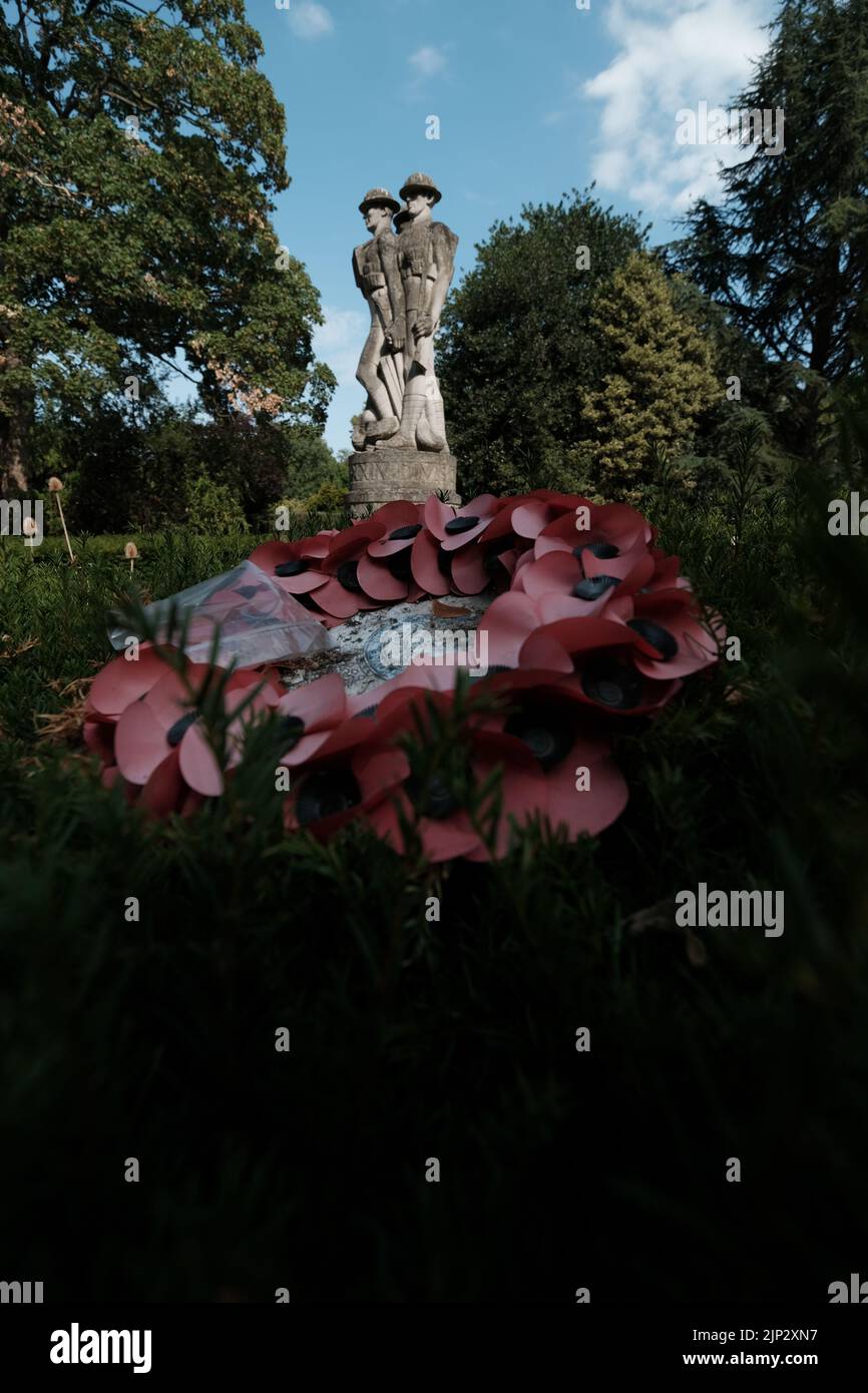 Eric Kennington War memorial Stock Photo - Alamy