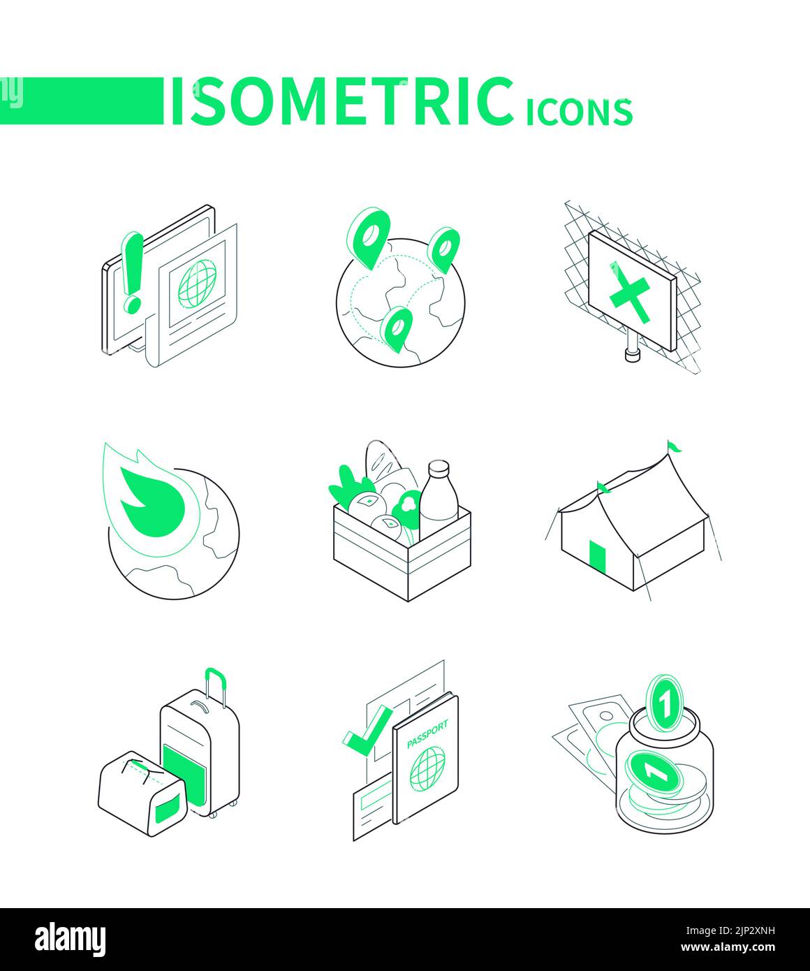 Refugee issues Stock Vector Images - Alamy