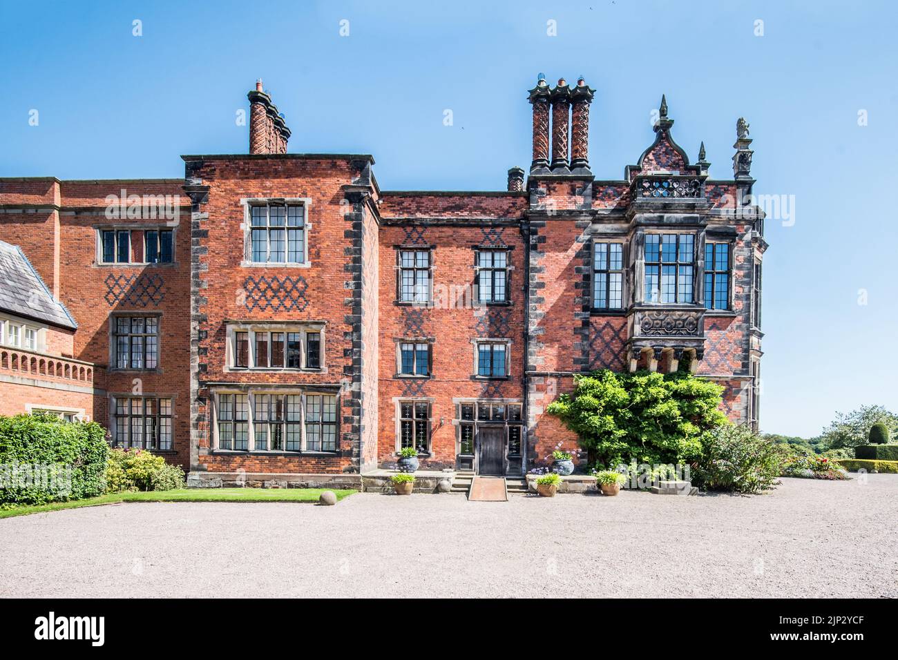 The main buildings of Arley Hall (and Gardens) Northwich, Cheshire CW9 ...