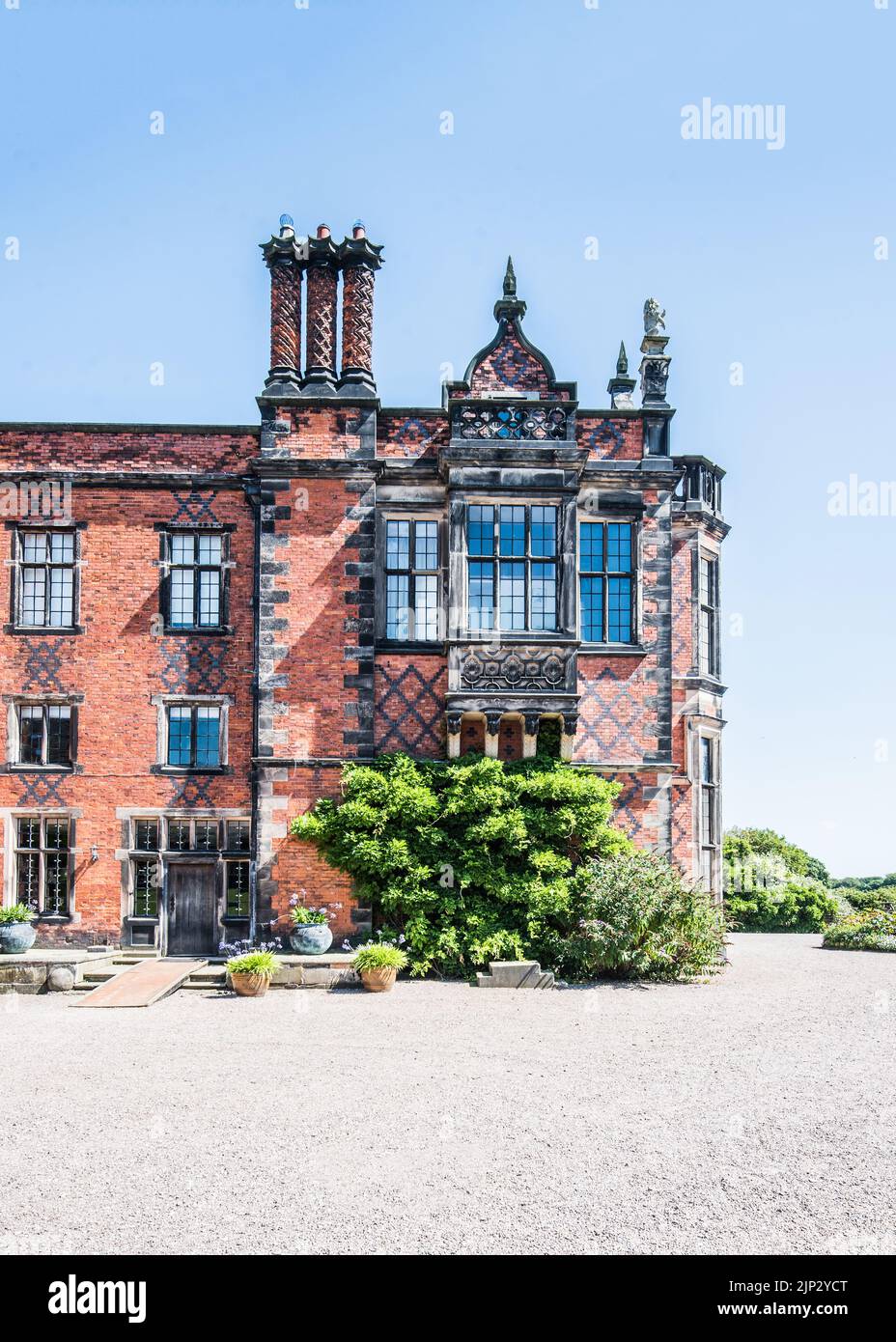 The main buildings of Arley Hall (and Gardens) Northwich, Cheshire CW9 ...