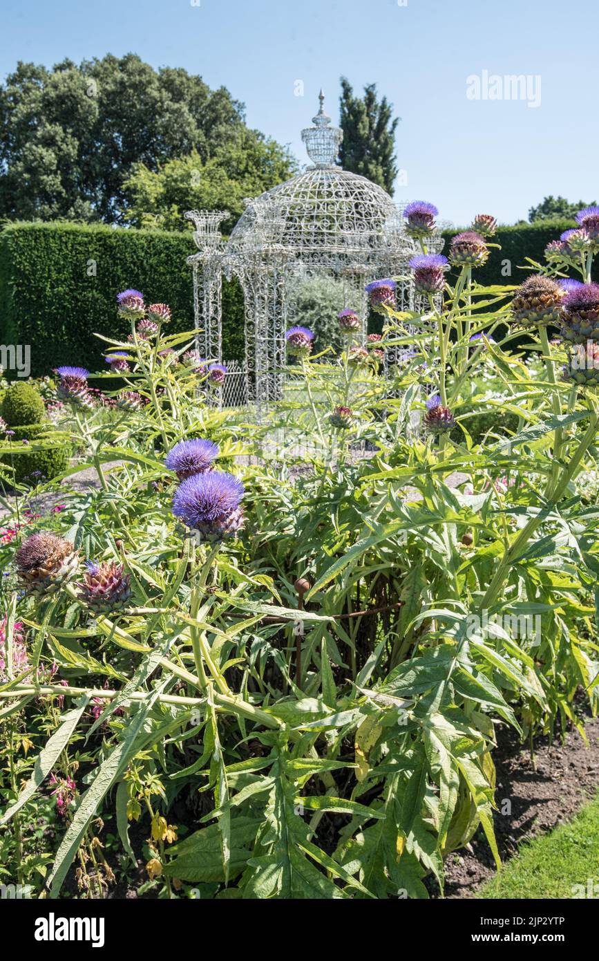 The gardens at Arley Hall and Gardens Northwich, Cheshire. Arley Hall ...