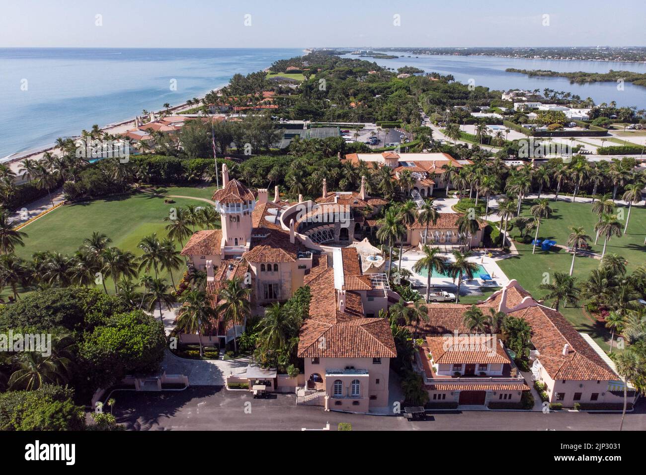 Mar a lago aerial hi-res stock photography and images - Alamy