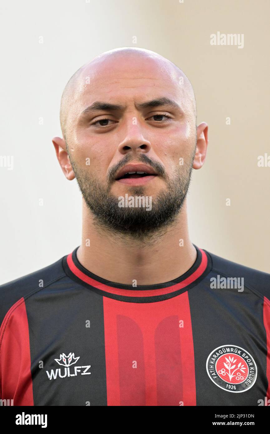 ISTANBUL - Burak Bekaroglu of Fatih Karagumruk SK during the Turkish ...