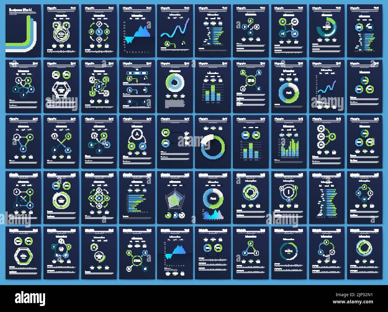 Vector graphics infographics with mobile phone. Template for creating ...