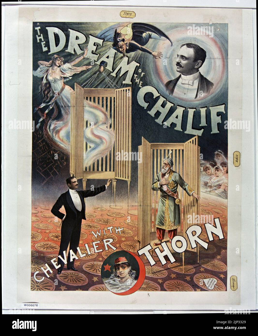 The Dream of the chalif with Chevalier Thorn Stock Photo - Alamy