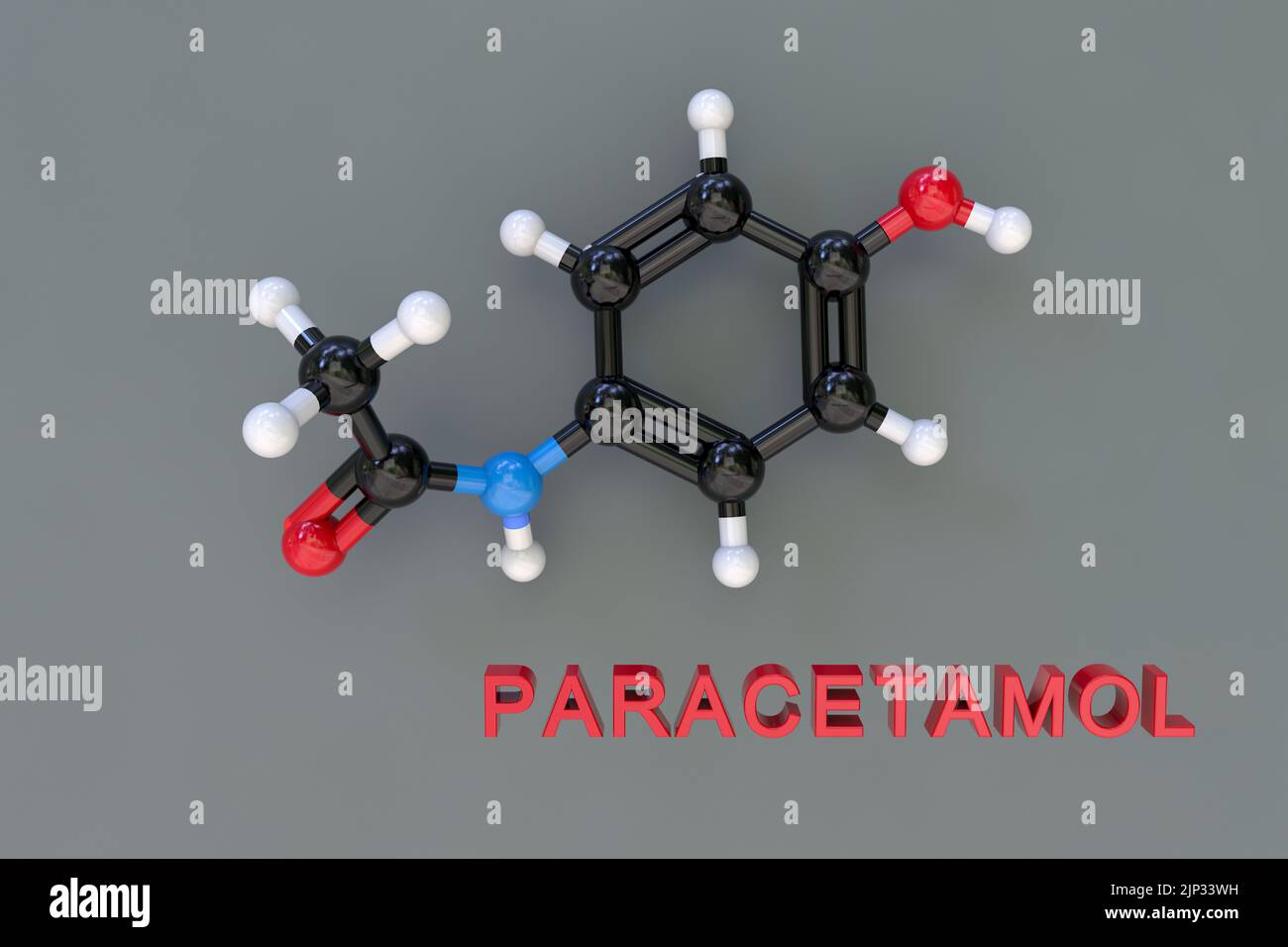 Paracetamol molecule hi-res stock photography and images - Alamy