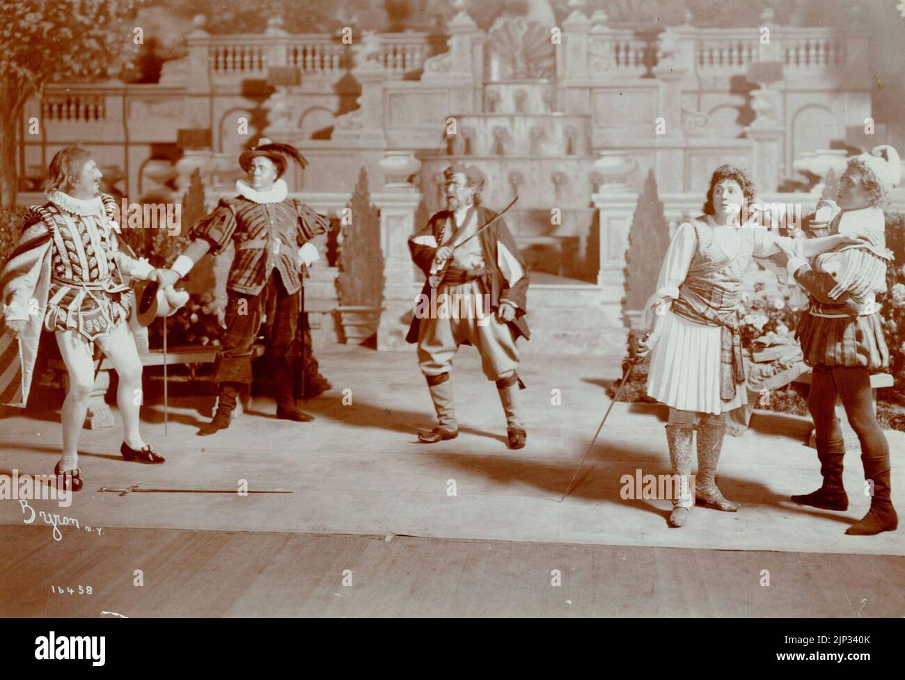 The Duel Scene from ''Twelfth Night'' Stock Photo - Alamy