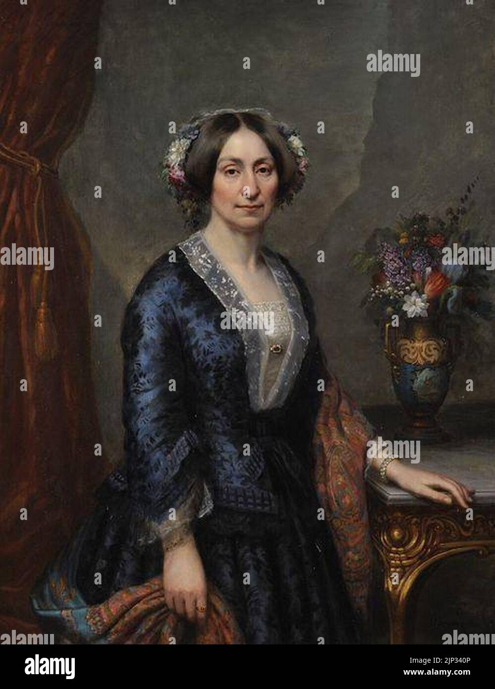 The Duchess of Orléans (Helene of Mecklenburg-Schwerin) by Heinrich ...