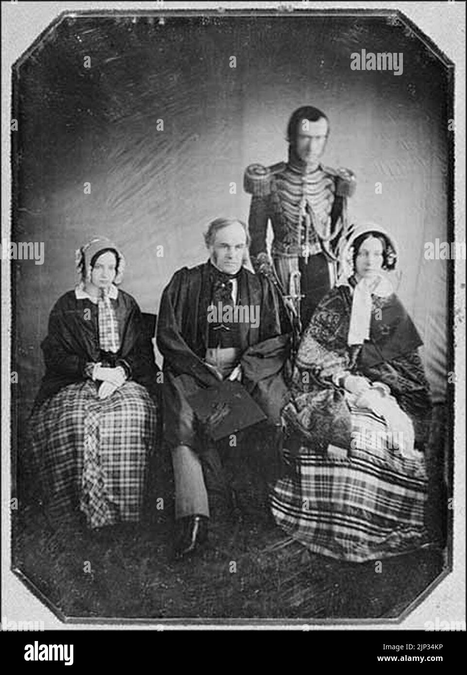 The Earl and Countess of Elgin, Lady Alice Lambton and Lord Mark Kerr ...