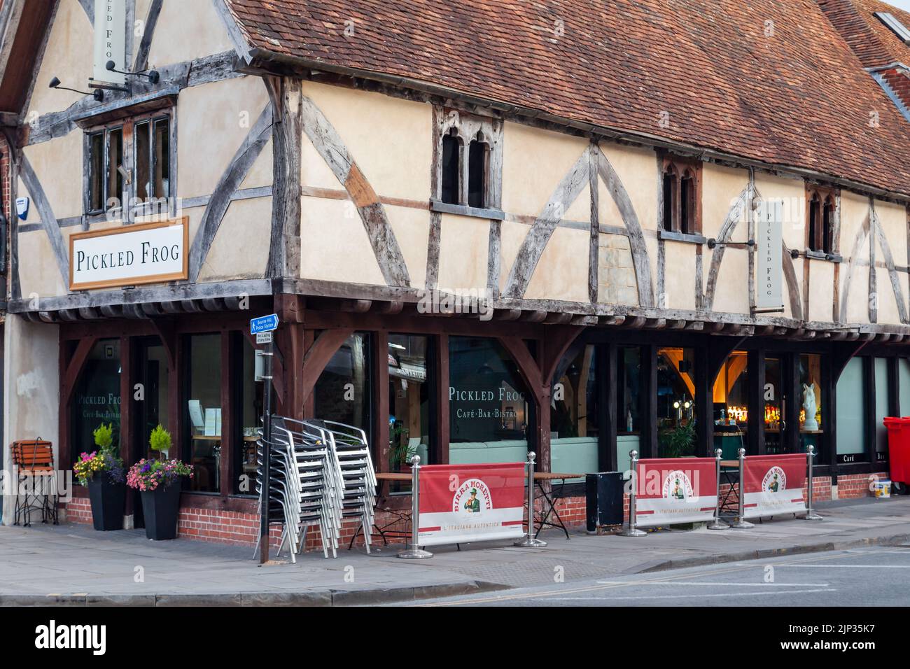 Pickled Frog bar, listed building in Salisbury, Wiltshire, England ...