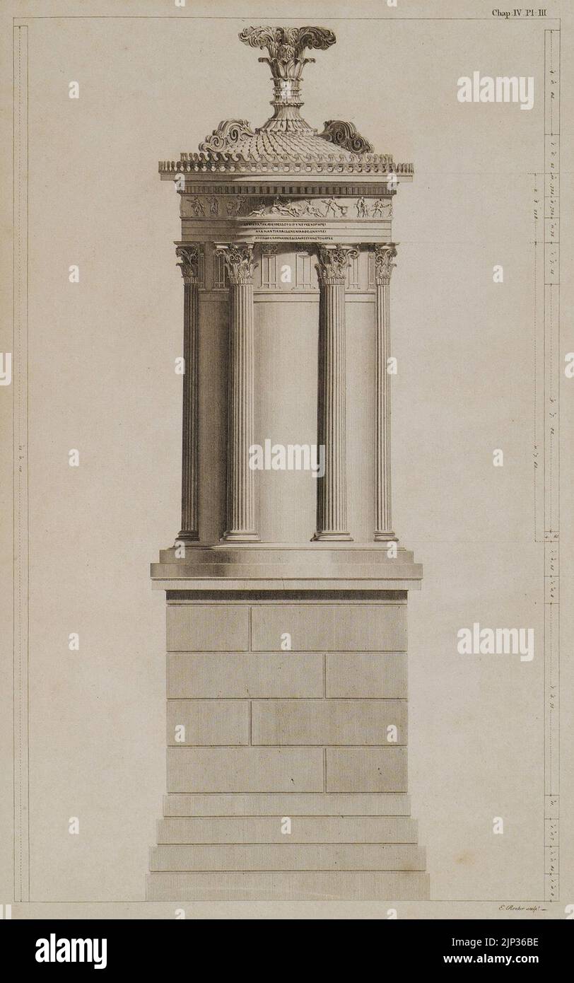 The elevation of this building - Stuart James & Revett Nicholas - 1762 ...