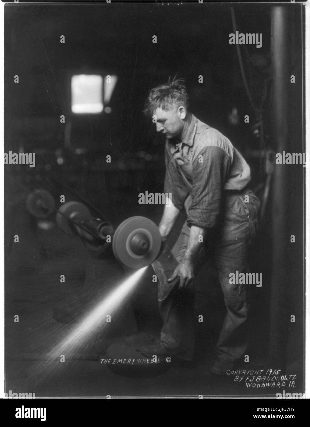 The emery wheel Stock Photo - Alamy