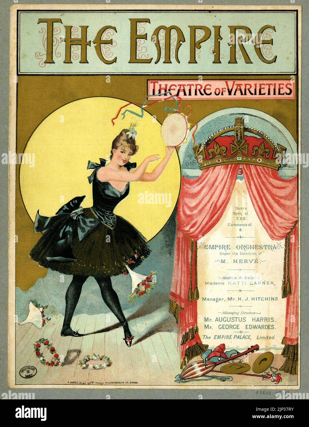 The empire - theatre of varieties P-FG-ES-06139 Stock Photo - Alamy