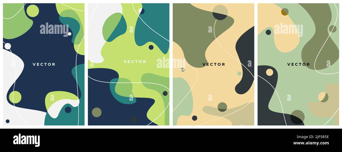 Abstract green color vector background Stock Vector Images - Alamy