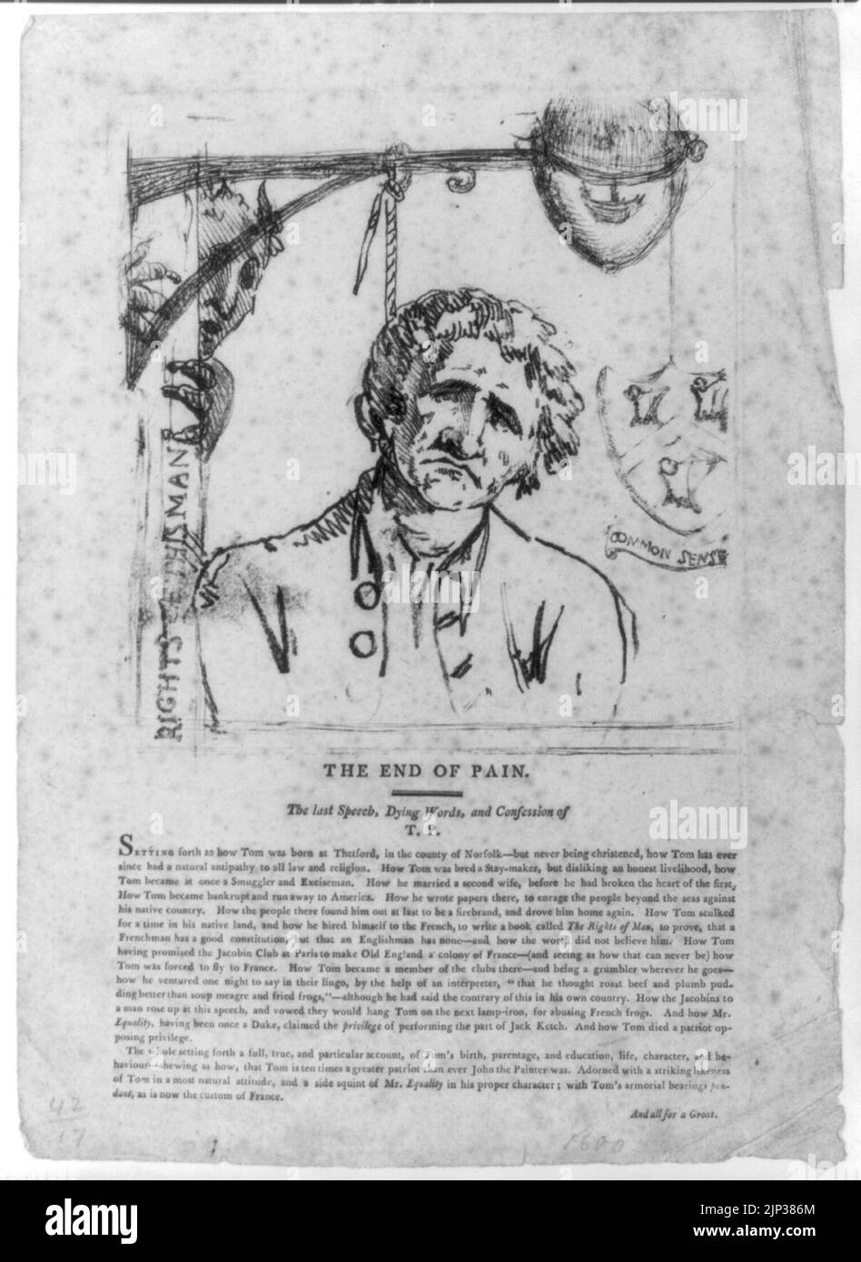 The end of pain. The last speech, dying words, and confession of T ...