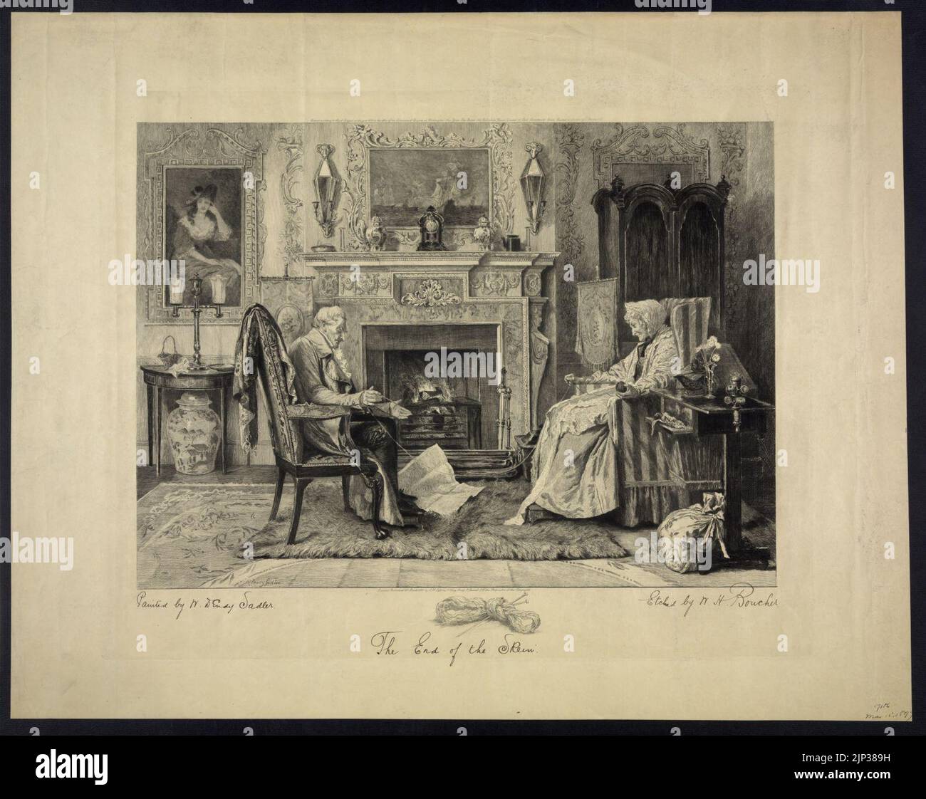 The end of the skein - W. Dendy Sadler ; painted by W. Dendy Sadler ...