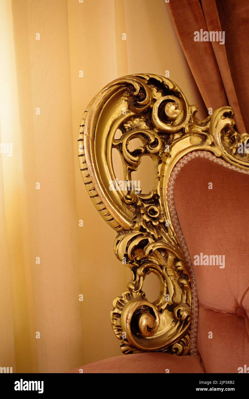 close up, sofa, ornament, baroque style, luxurious, macros, couch ...