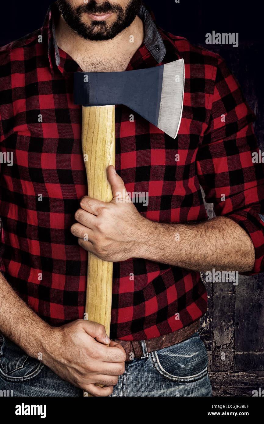 Lumberjack shirt hi-res stock photography and images - Alamy