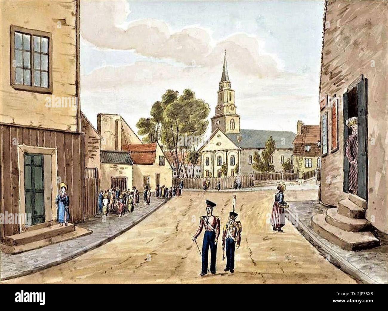 The English Church from the Ursuline Convent Stock Photo - Alamy The English Church from the Ursuline Convent Stock Photo - Alamy