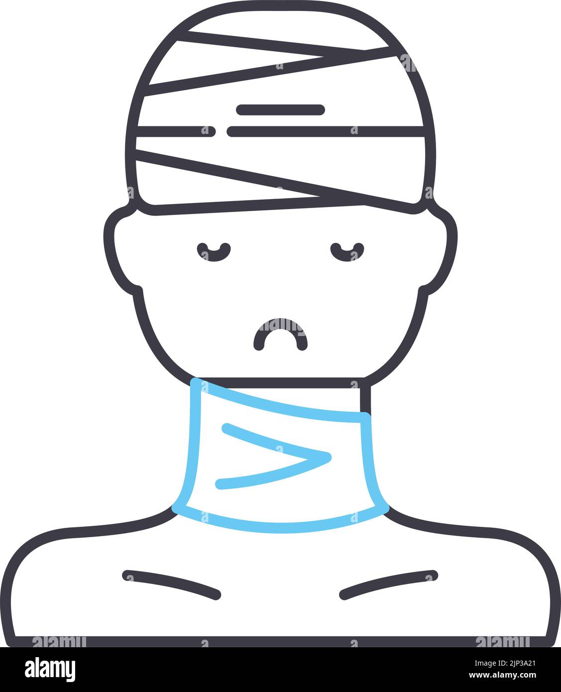 Hurt problem Stock Vector Images - Alamy