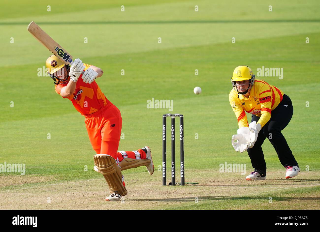 Birmingham Phoenix's Amy Jones batting during The Hundred match at ...