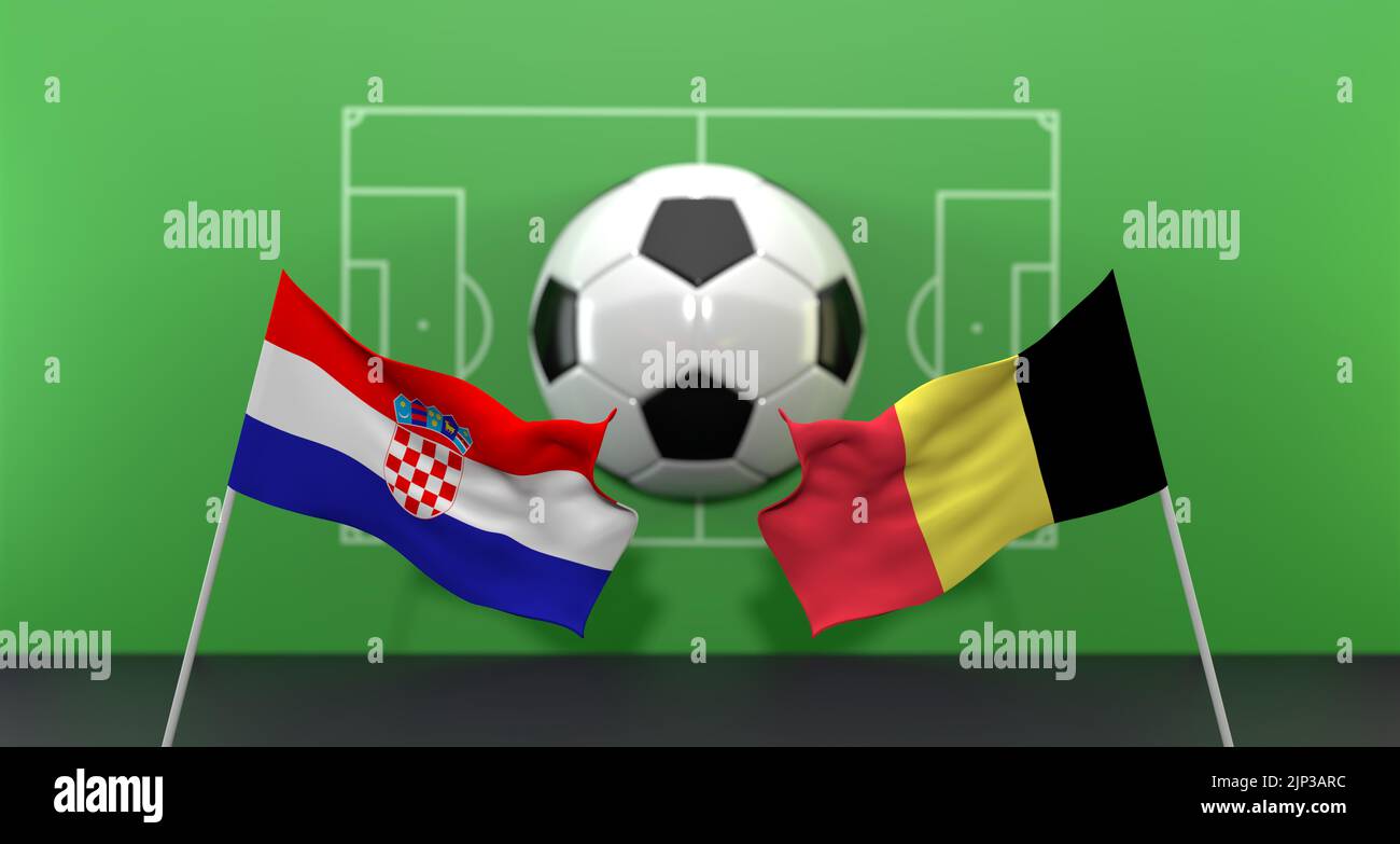 Match fifa world cup qatar 2022 blur background soccer field hi-res stock photography and images ...