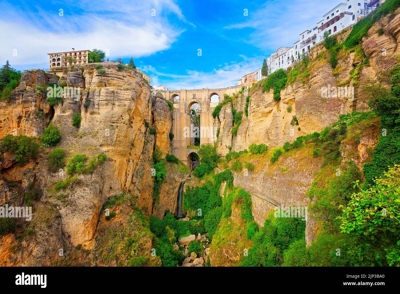 Ronda - Puente Nuevo Bridge, Andalusia, Spain Stock Photo - Alamy