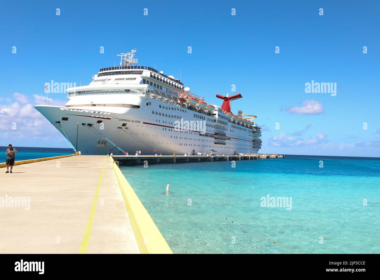 Grand Turk, Turks and Caicos Islands - Cruise ship docked at port Grand ... Grand Turk, Turks and Caicos Islands - Cruise ship docked at port Grand ...