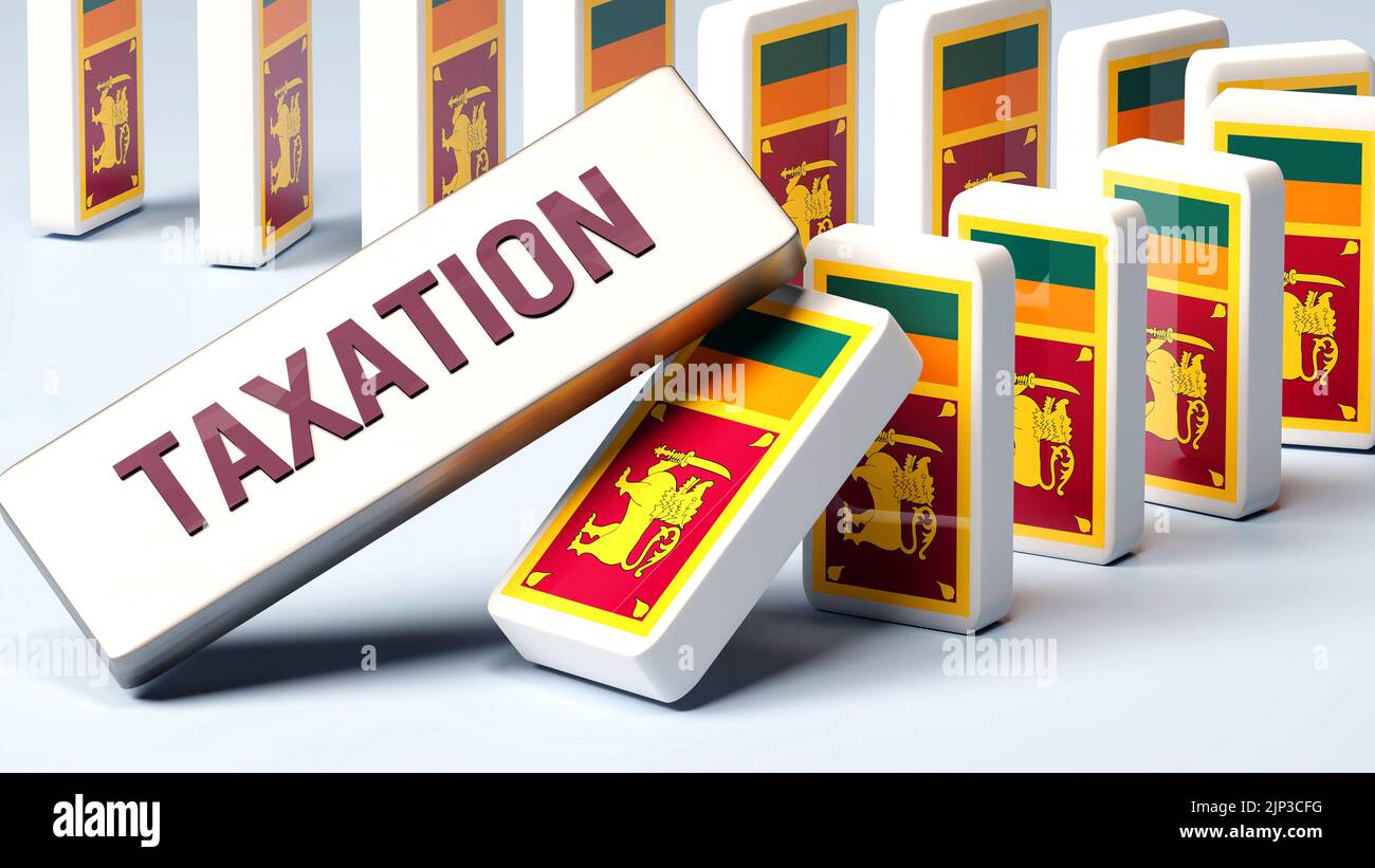 Sri Lanka and taxation, causing a national problem and a falling ...