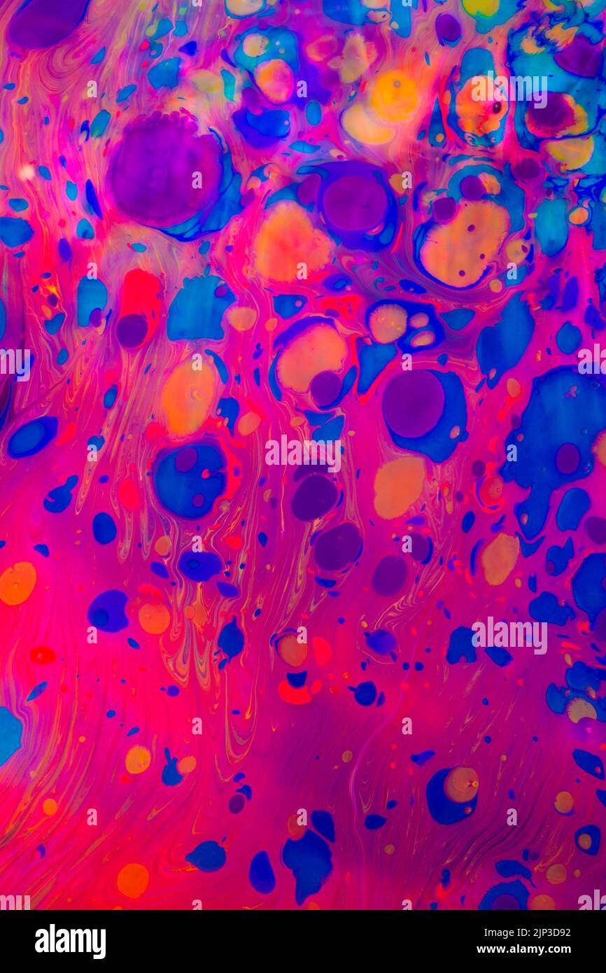 multi colored, liquid, flowing, multi coloreds, liquids Stock Photo - Alamy