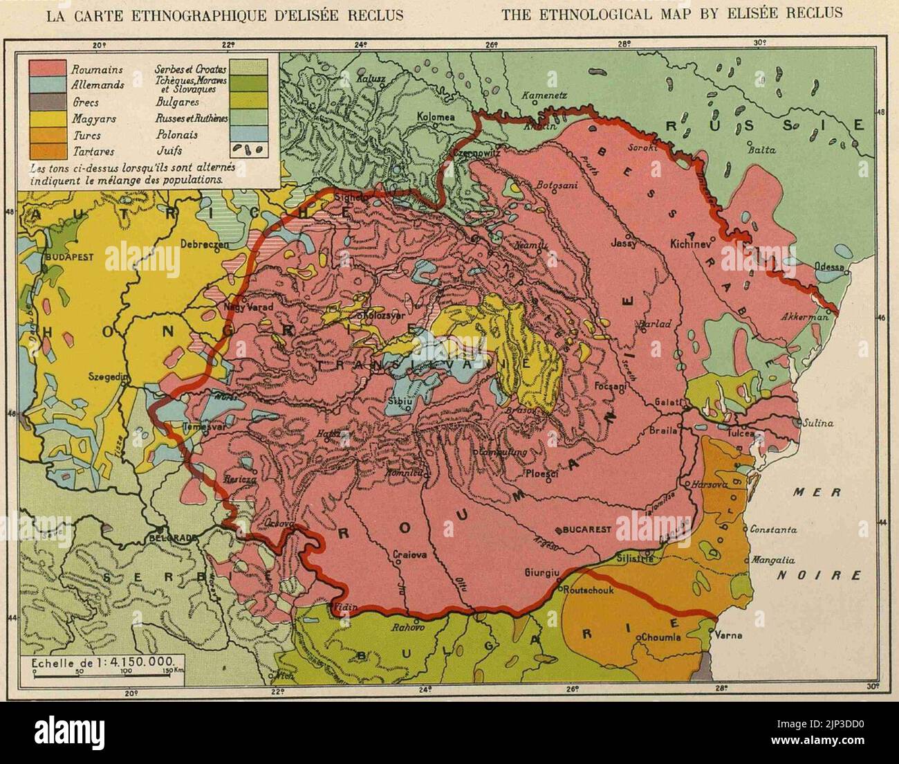 Elisee reclus map hi-res stock photography and images - Alamy
