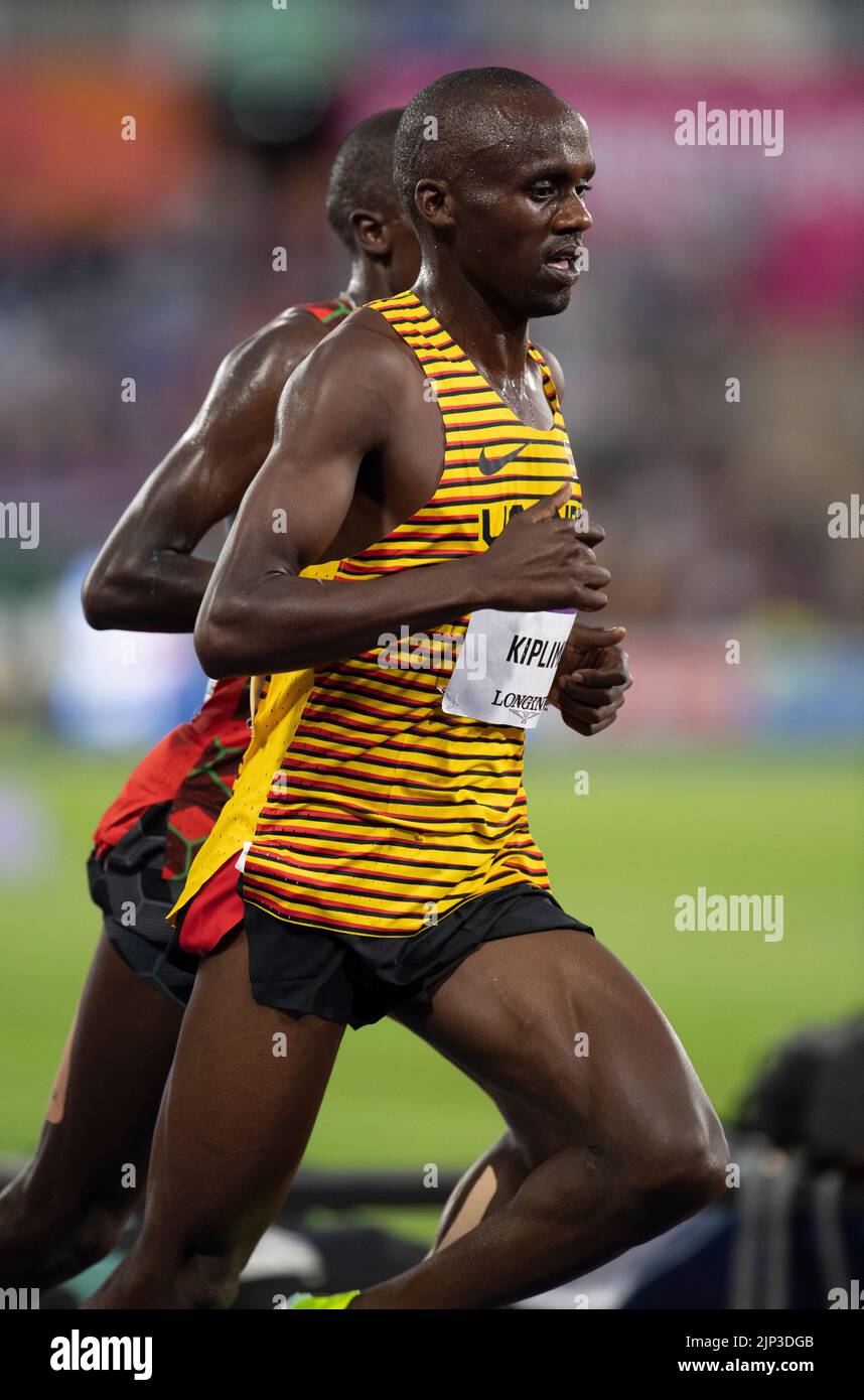 Jacob Kiplimo of Uganda competing in the men's 10,000m final at the ...
