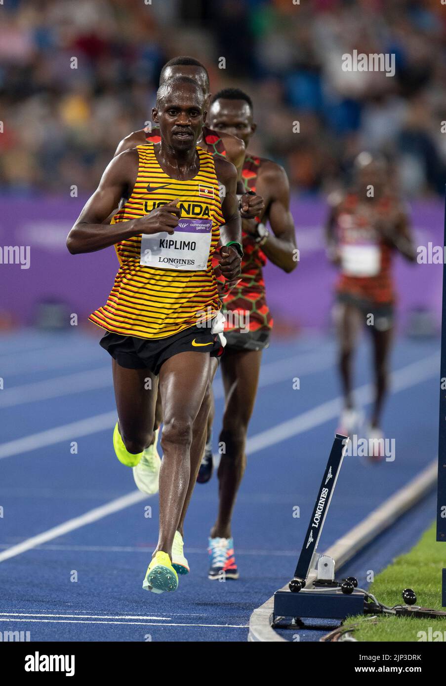 Jacob Kiplimo of Uganda competing in the men's 10,000m final at the ...