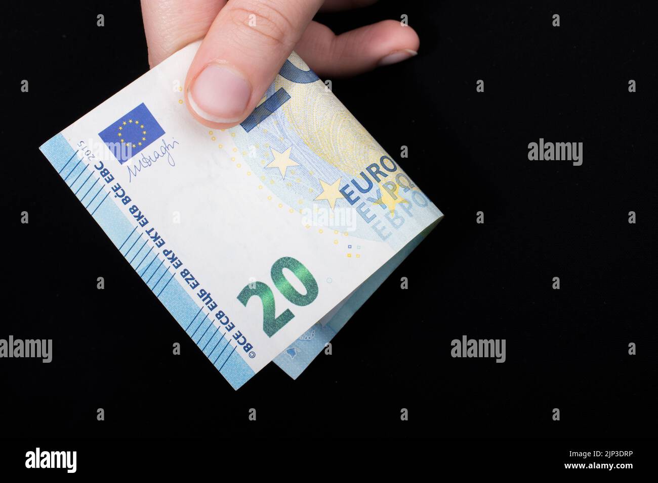 20 euro note hi-res stock photography and images - Alamy