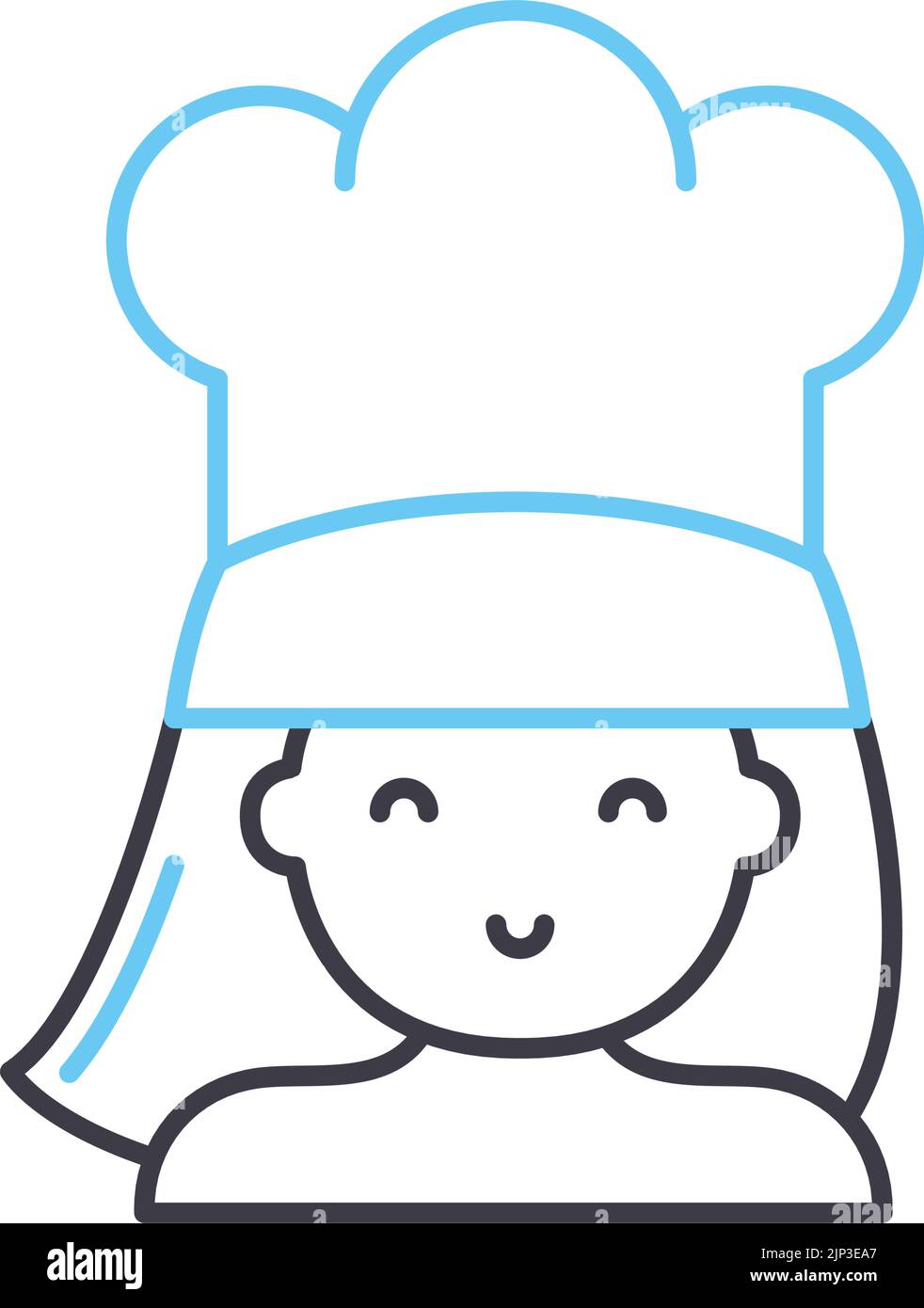 Culinary line icon, outline symbol, vector illustration, concept sign ...