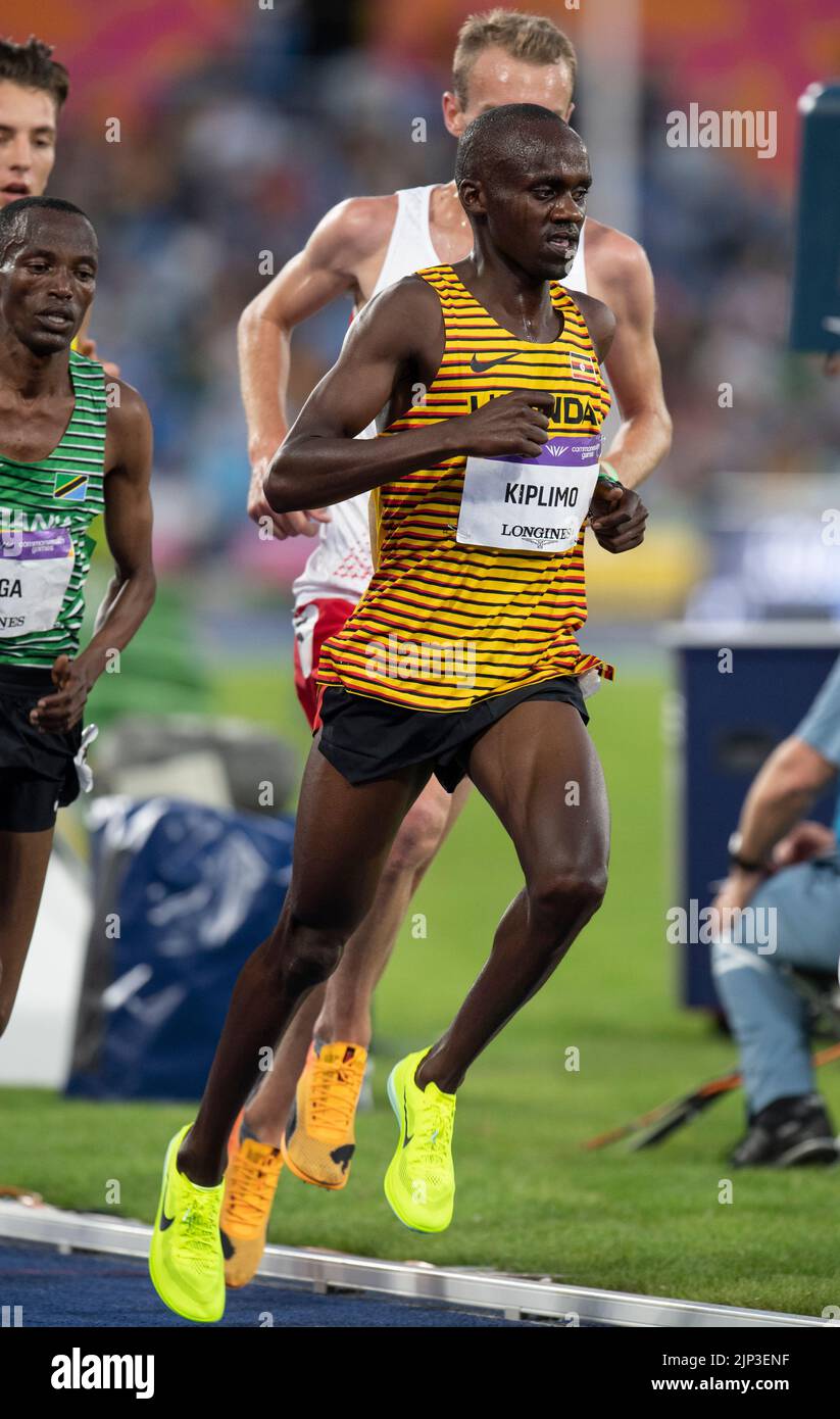Jacob Kiplimo of Uganda competing in the men's 10,000m final at the ...
