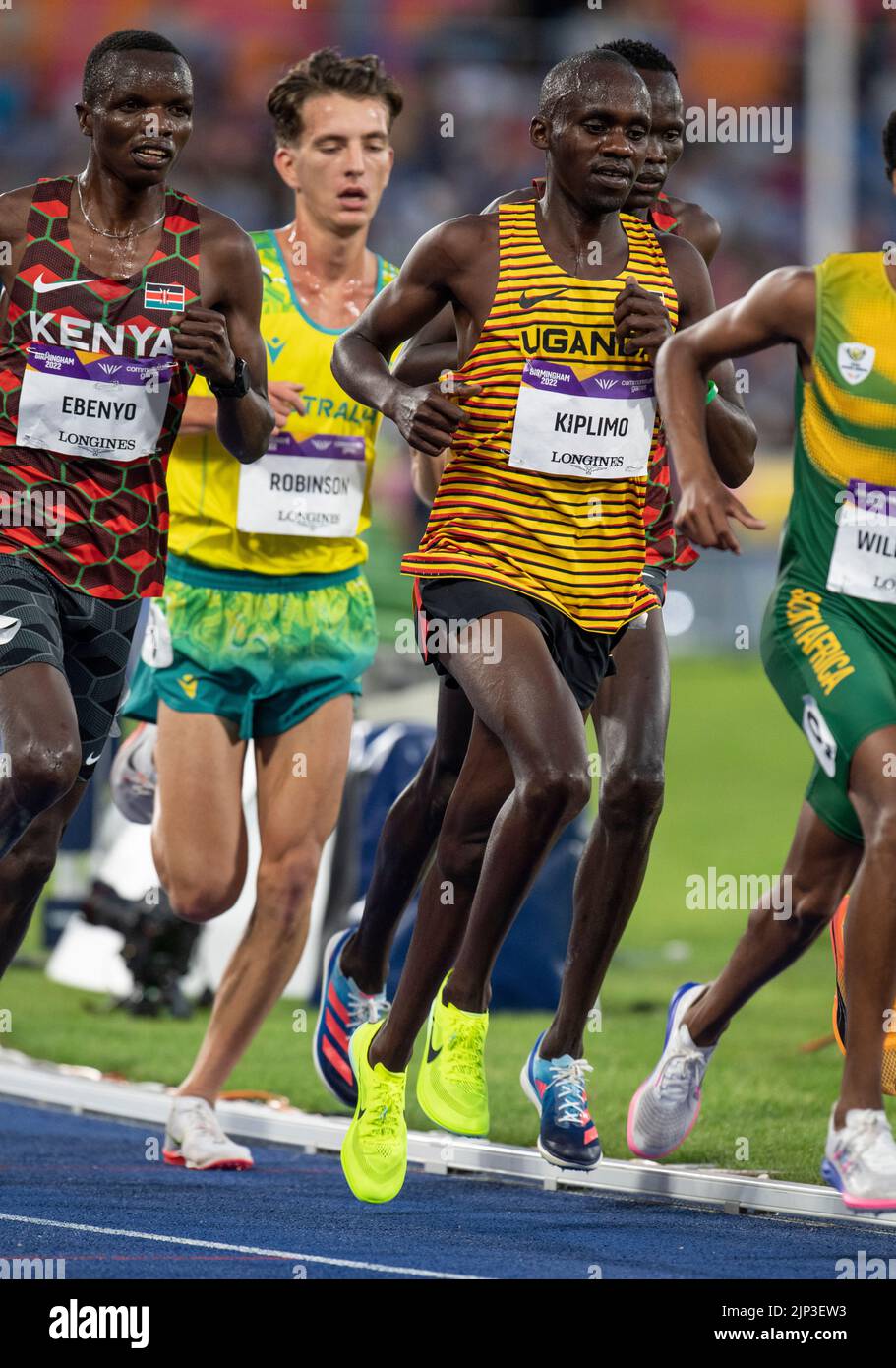 Jacob Kiplimo of Uganda competing in the men's 10,000m final at the ...