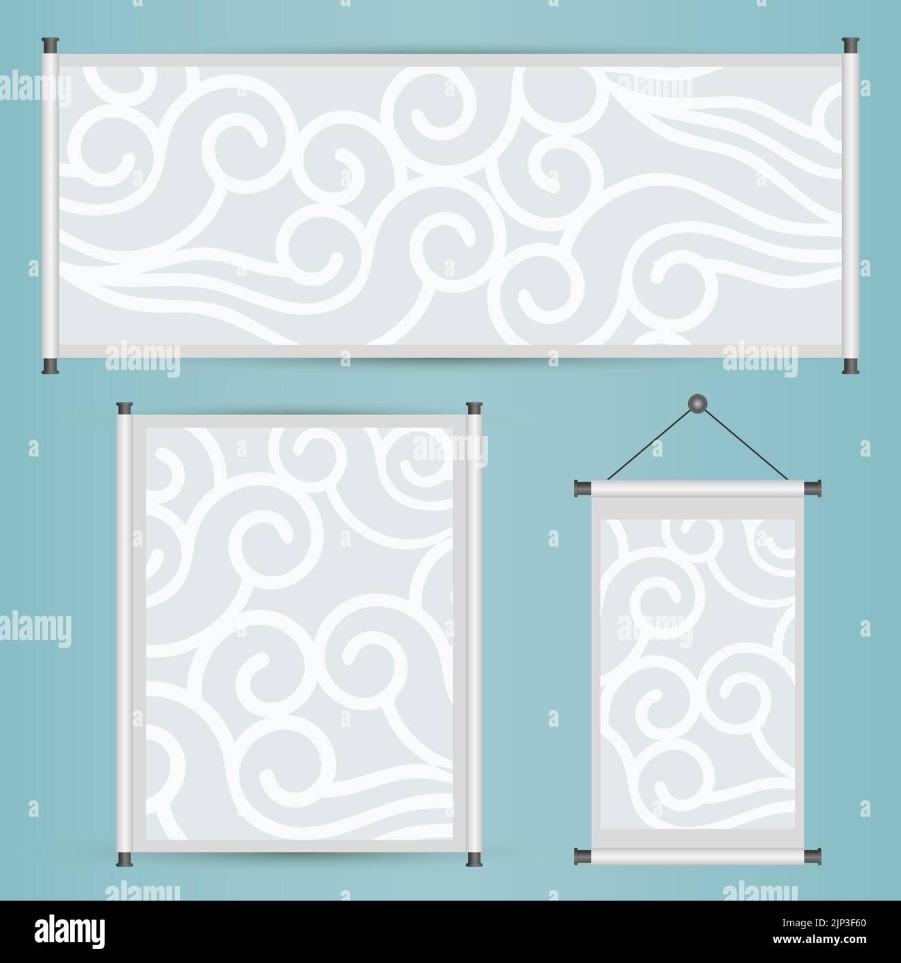 Traditional Chinese scroll, use for mounting and hanging Chinese ...