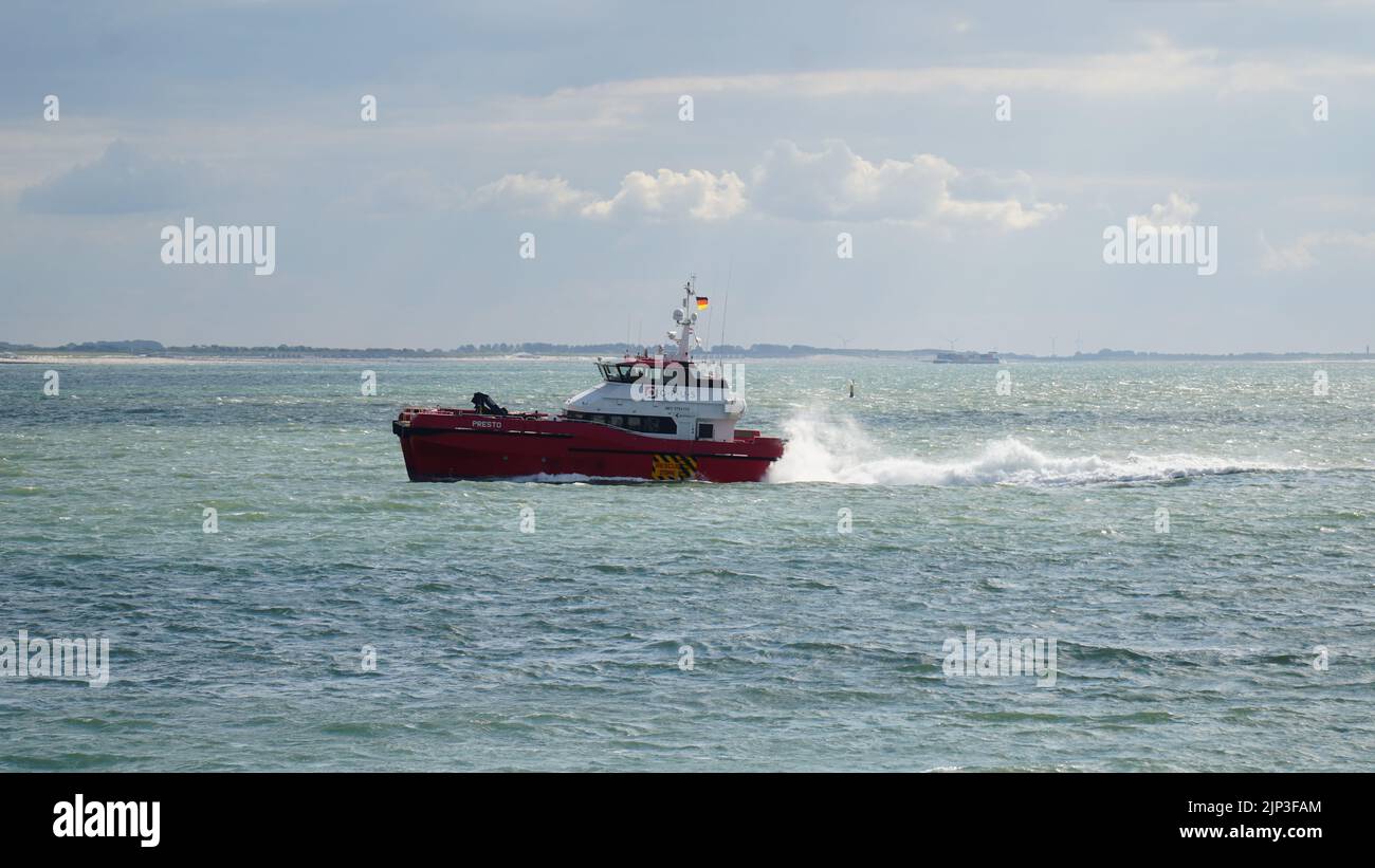 catamaran ship fast speed ocean Stock Photo - Alamy