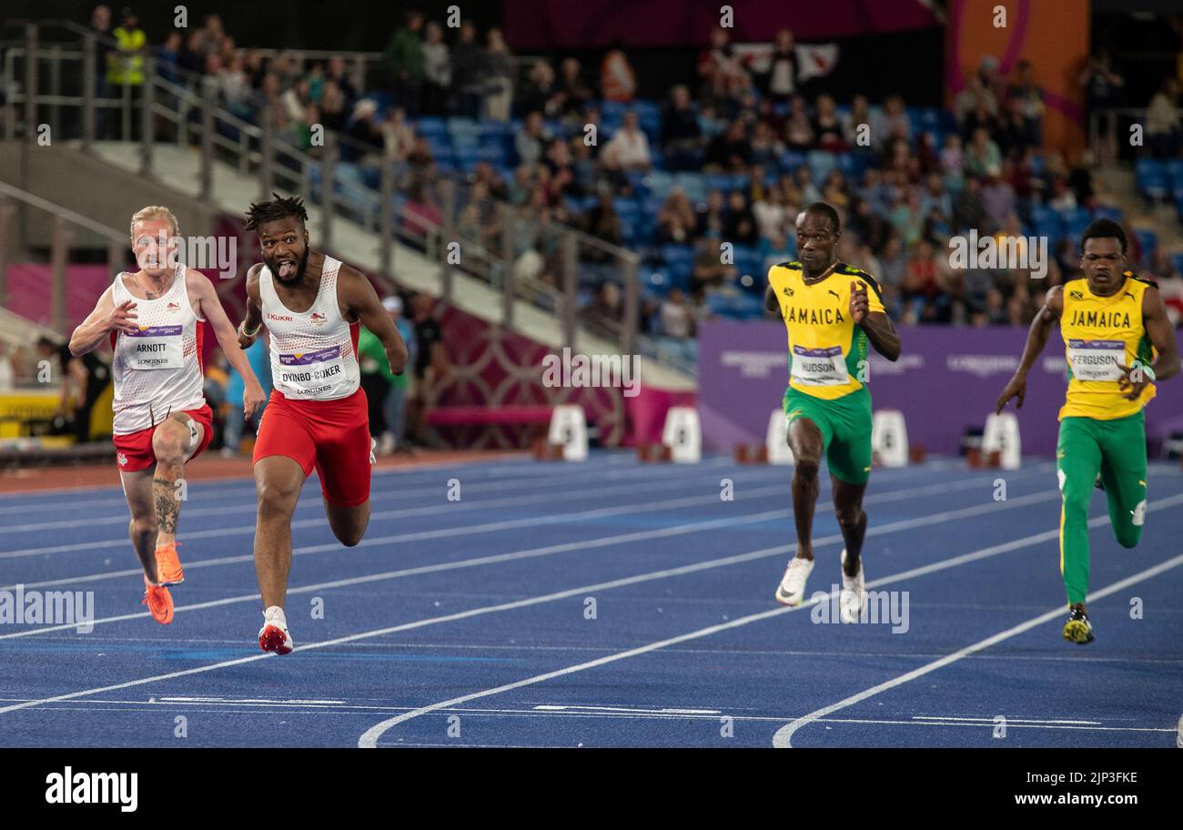 Temitayo Oyinbo-Coker of England competing in the men's T45/47 100m ...