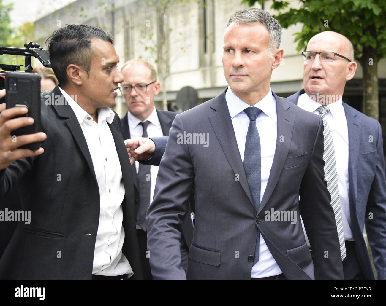 Manchester, UK. 15th August, 2022. Former Manchester United footballer ...