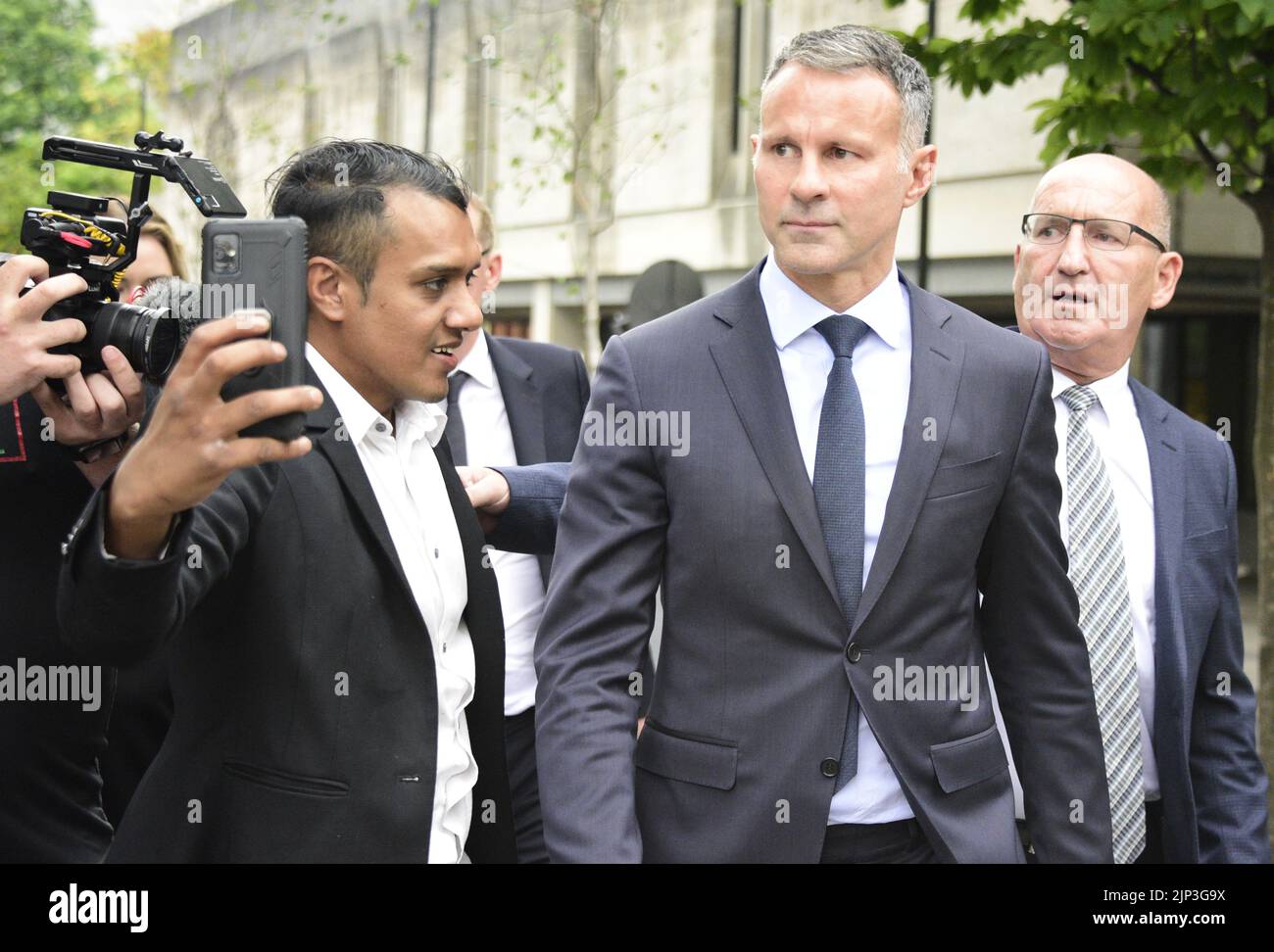 Manchester, UK. 15th August, 2022. Former Manchester United footballer ...