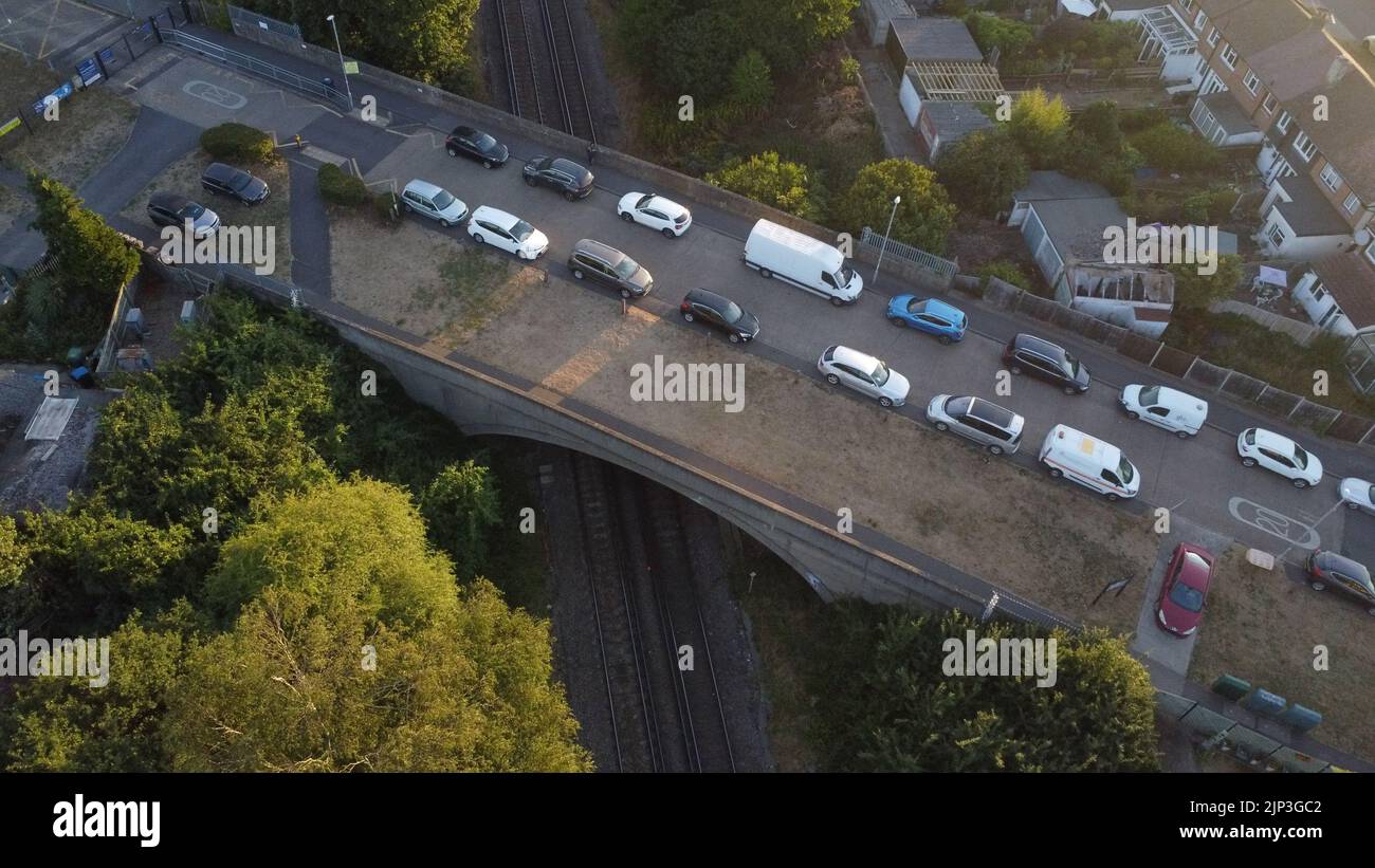 A semi sideshot of a bridge Stock Photo - Alamy